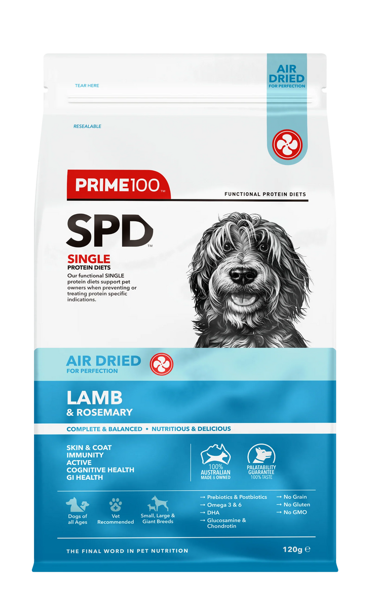 Prime 100 Air Dried - Lamb & Rosemary – 3 Dogs & a Cat Pet Treats